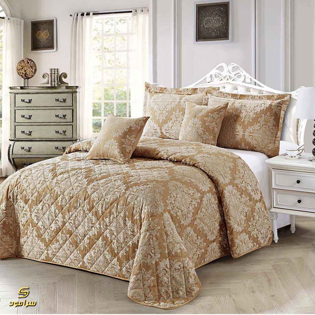 تخت خواب عروس جدید، مدل تخت و روتختی و تزیین آن | سرامود